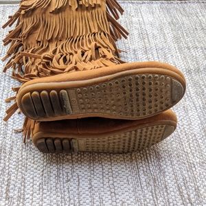 Shoes Of Soul | Shoes | Sos Shoes Of Soul Fringed Moccasin Boots | Poshmark